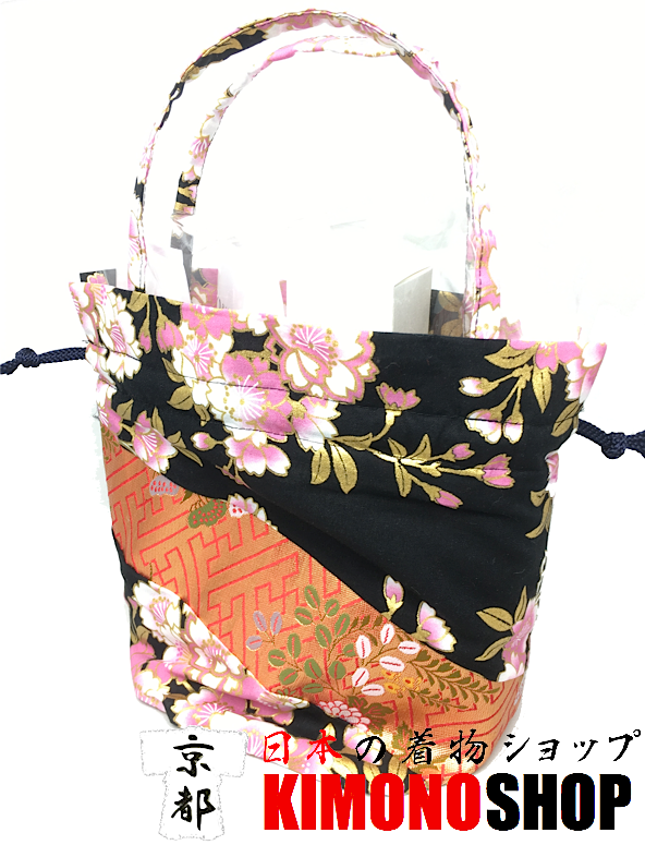 Petit Sac japonais "Kimono Style Pouch" femme Made in Japan
